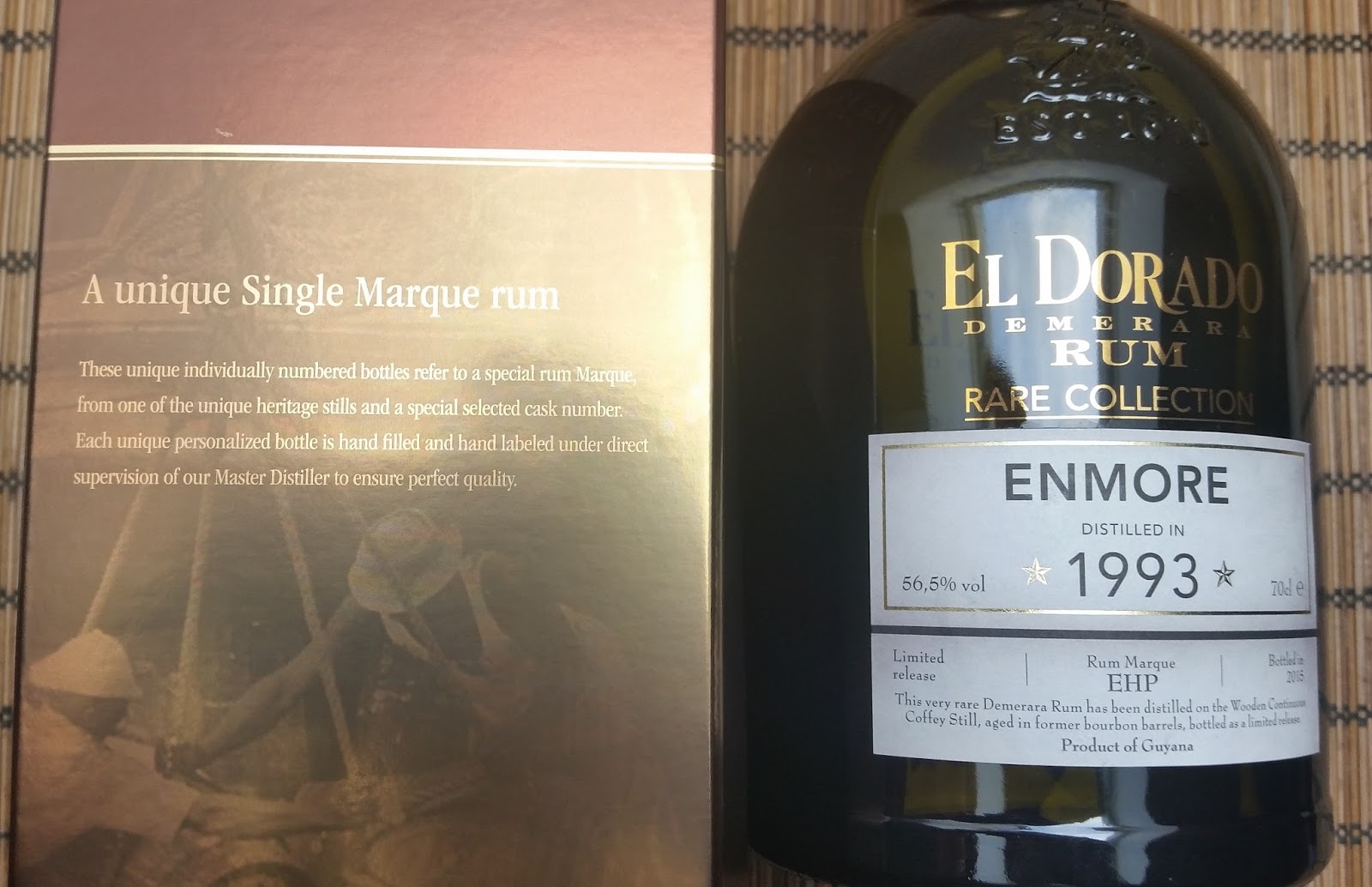 Barrel-Aged-Mind: El Dorado Demerara Rum Rare Collection Enmore EHP ...