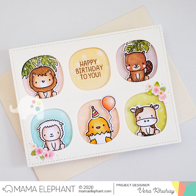 moccavanila by vera rhuhay: MAMA ELEPHANT - STACKABLE FRIENDS