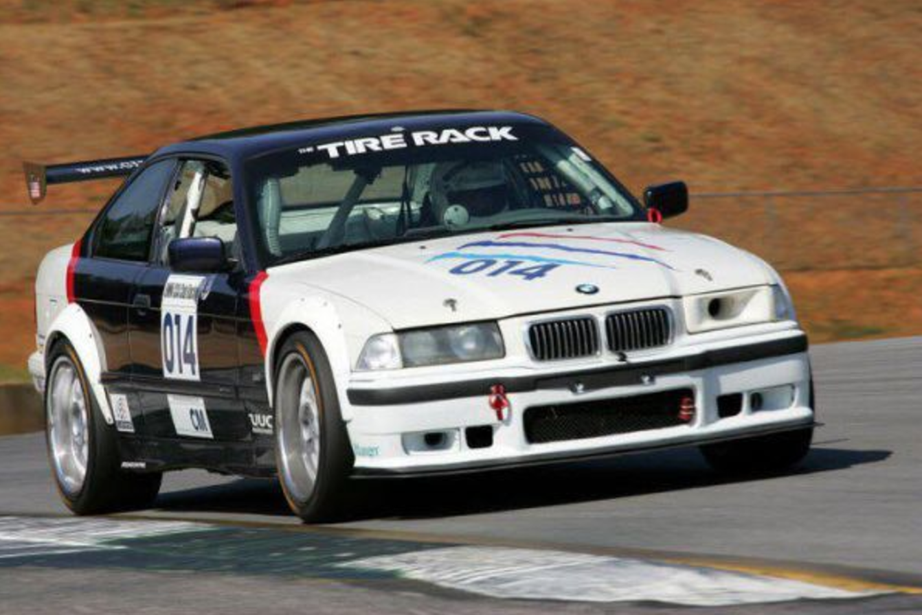 Spotted On throtl: 1995 BMW E36 Racecar