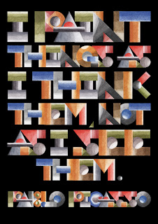 Empire State of Dreams: Typo Poster : Cubism