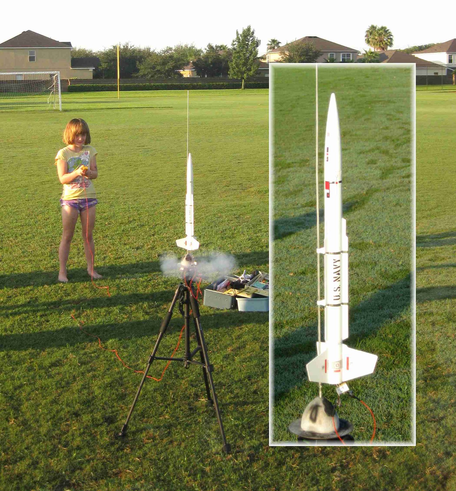 Model Rocket Building: Launch! Soccer Field September 3, 2012