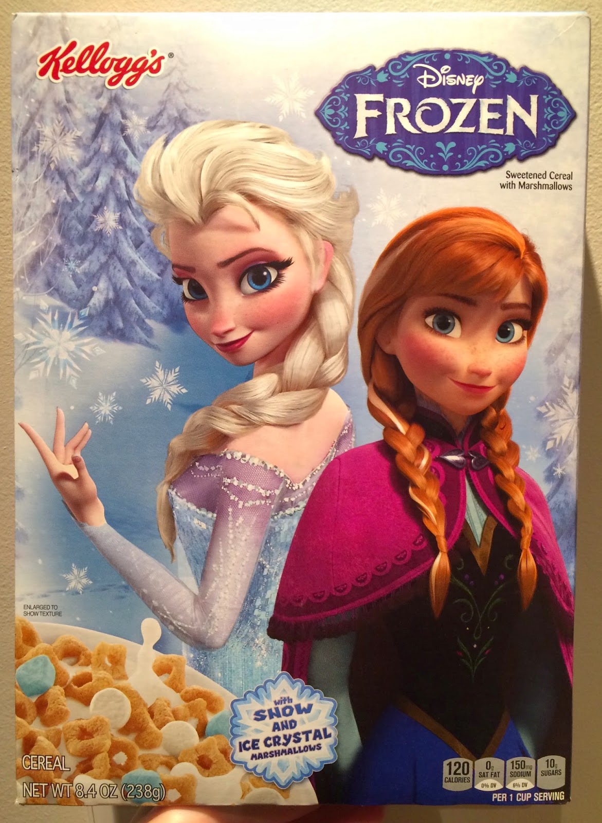 Kellogg's Disney Frozen Cereal / ケロッグのディズニー アナと雪の女王シリアル ~ I'm Made of ...