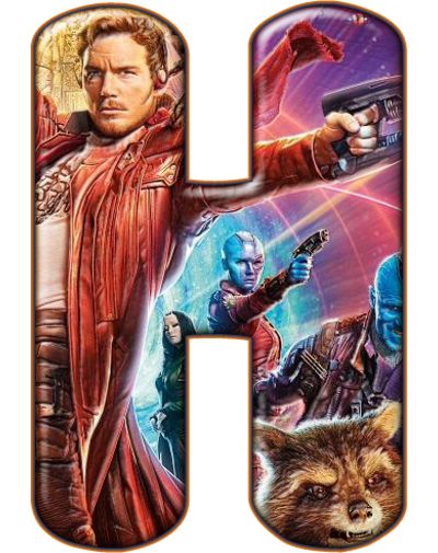 Abecedario de los Guardianes de la Galaxia. Guardians of the Galaxy ...