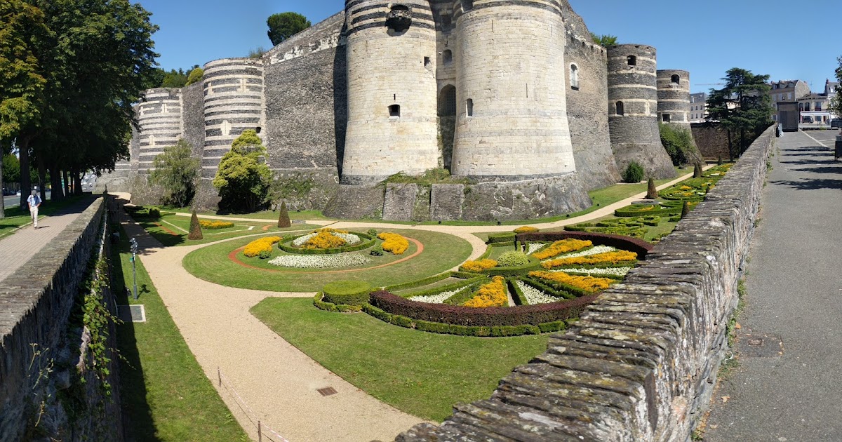 Chateau de Angers France in 360 Degrees