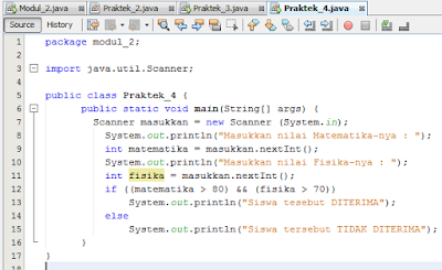Cara Membuat Program Dengan Mengunakan Kondisi Majemuk Pada Java Netbeans - Informasi ...