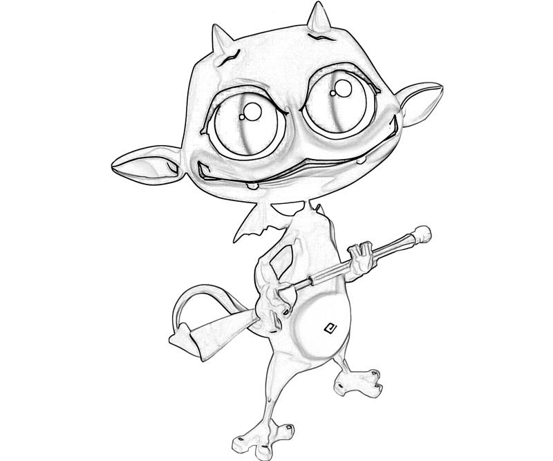 Numberjacks Coloring Pages Sketch Coloring Page