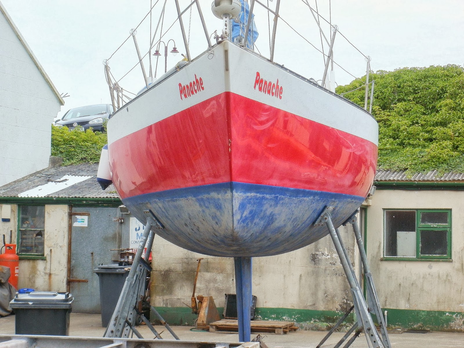 Shockwave40: PANACHE - Contention 33 production yacht - Holyhead Marina ...