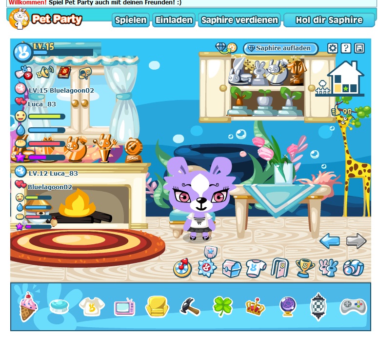 Pet Party ~ ☆ Stardoll Funworld