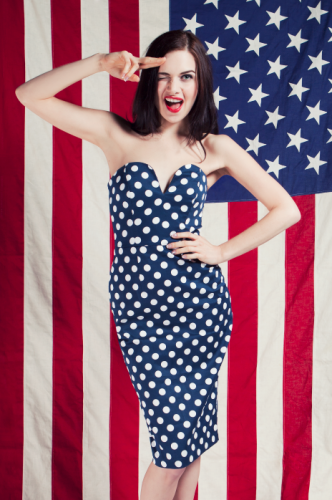beautiful life: Patriotic Fashion Style in July