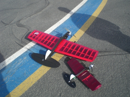 U-Control Planes: Ringmaster Electric (S1) Crash