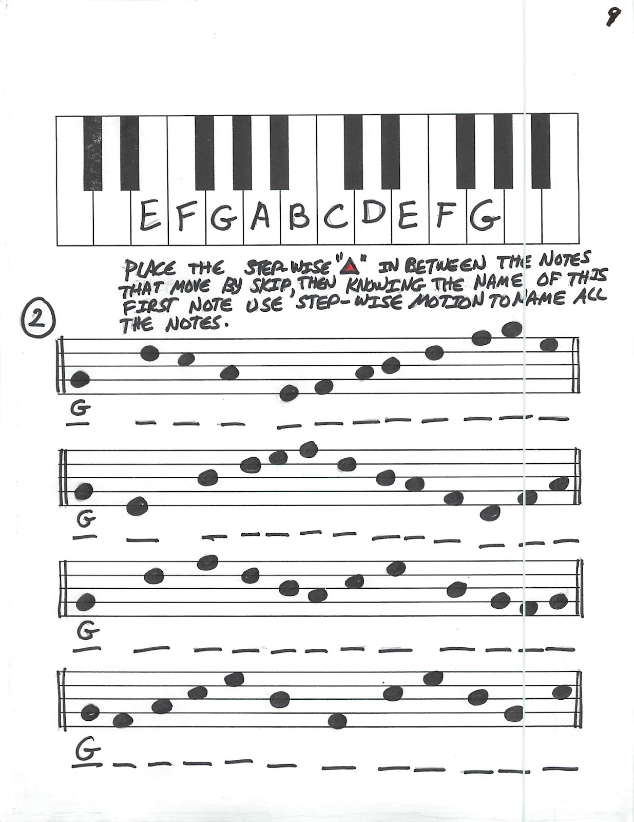 Miss Jacobson's Music: THEORY #5: STEPS and SKIPS