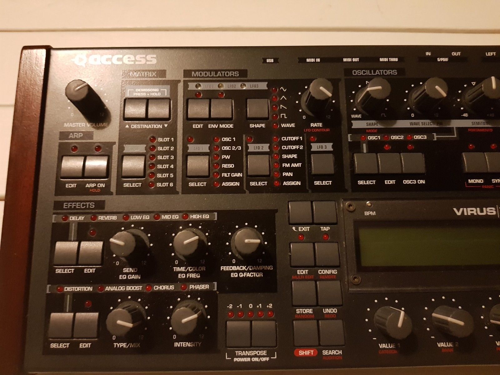 MATRIXSYNTH: Access Virus TI Rack