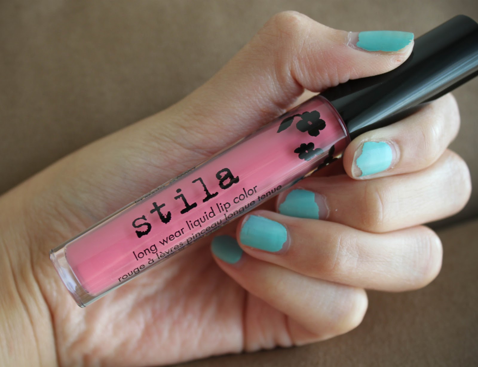 Leslie Loves Makeup: Boho Hair + Stila Liquid Lip color in Petal