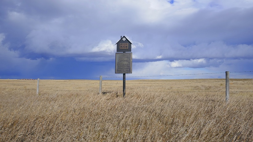 The view from here: Prairie Sky and School Signs
