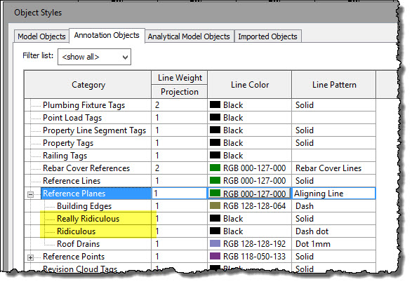 Revit OpEd Revit 2017 Reference Plane Subcategories revit-oped-revit-2017-reference-plane-subcategories