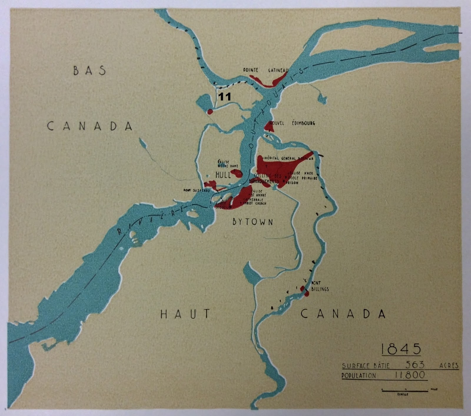 Géo-Outaouais: Gatineau et Ottawa : cartes et anachronismes