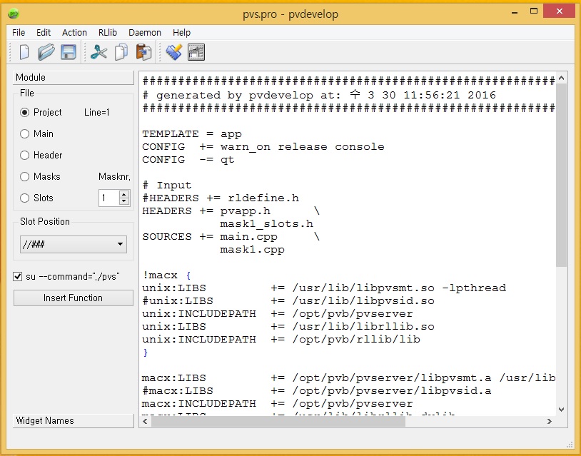 pvbrowser (opensource SCADA) 정리: pvbrowser 설치