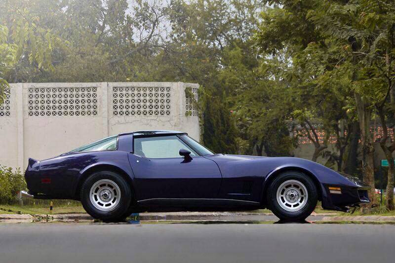 MUSCLE CAR COLLECTION : Chevrolet corvette stingray 1982