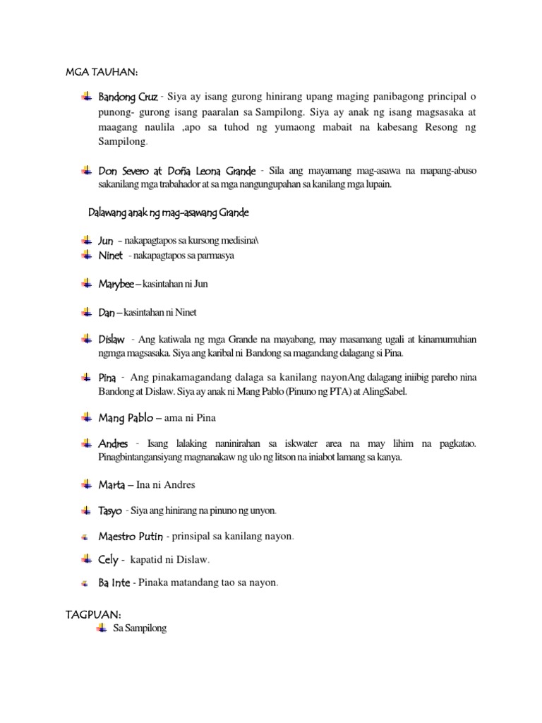 halimbawa ng suring basa - philippin news collections