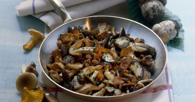 Funghi trifolati ~ Cotto e Salato