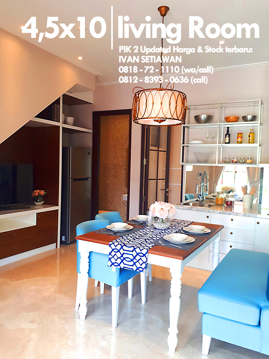 SHOW UNIT RUMAH PIK 2 TIPE LILAC 4,5X10 (2BR) - PIK 2 AGUNG SEDAYU ...