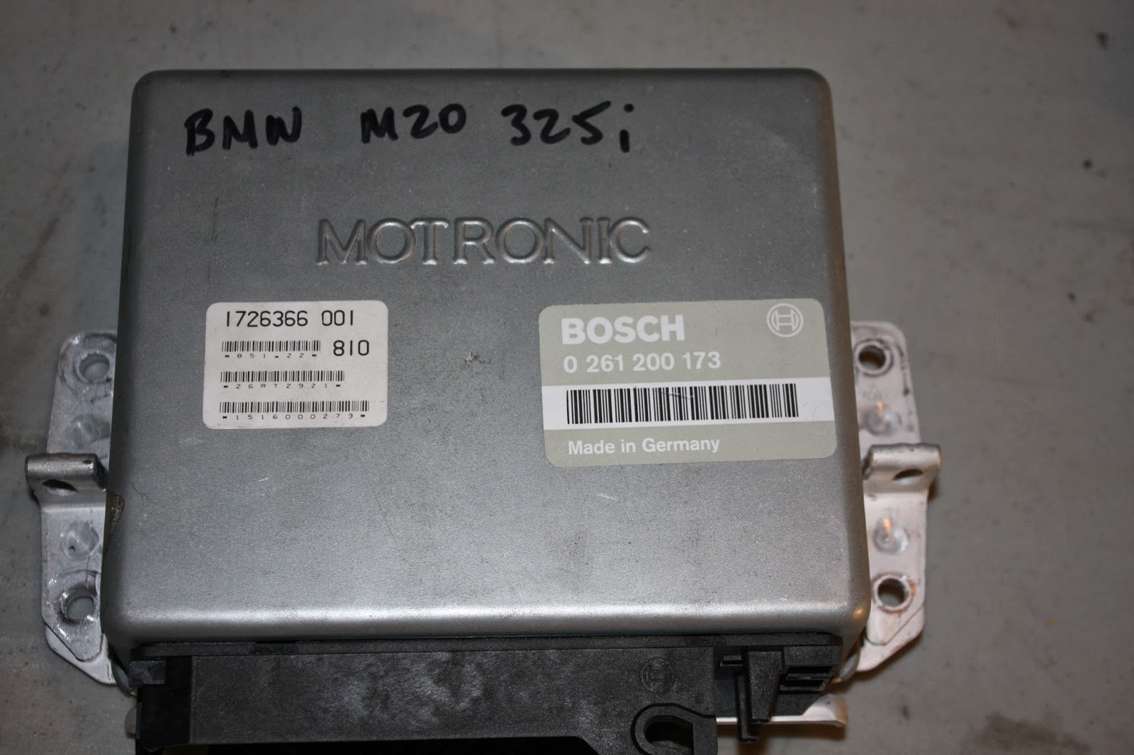 KrEvCon BMW Parts: Bosch Motronic ECU (Grey Label)