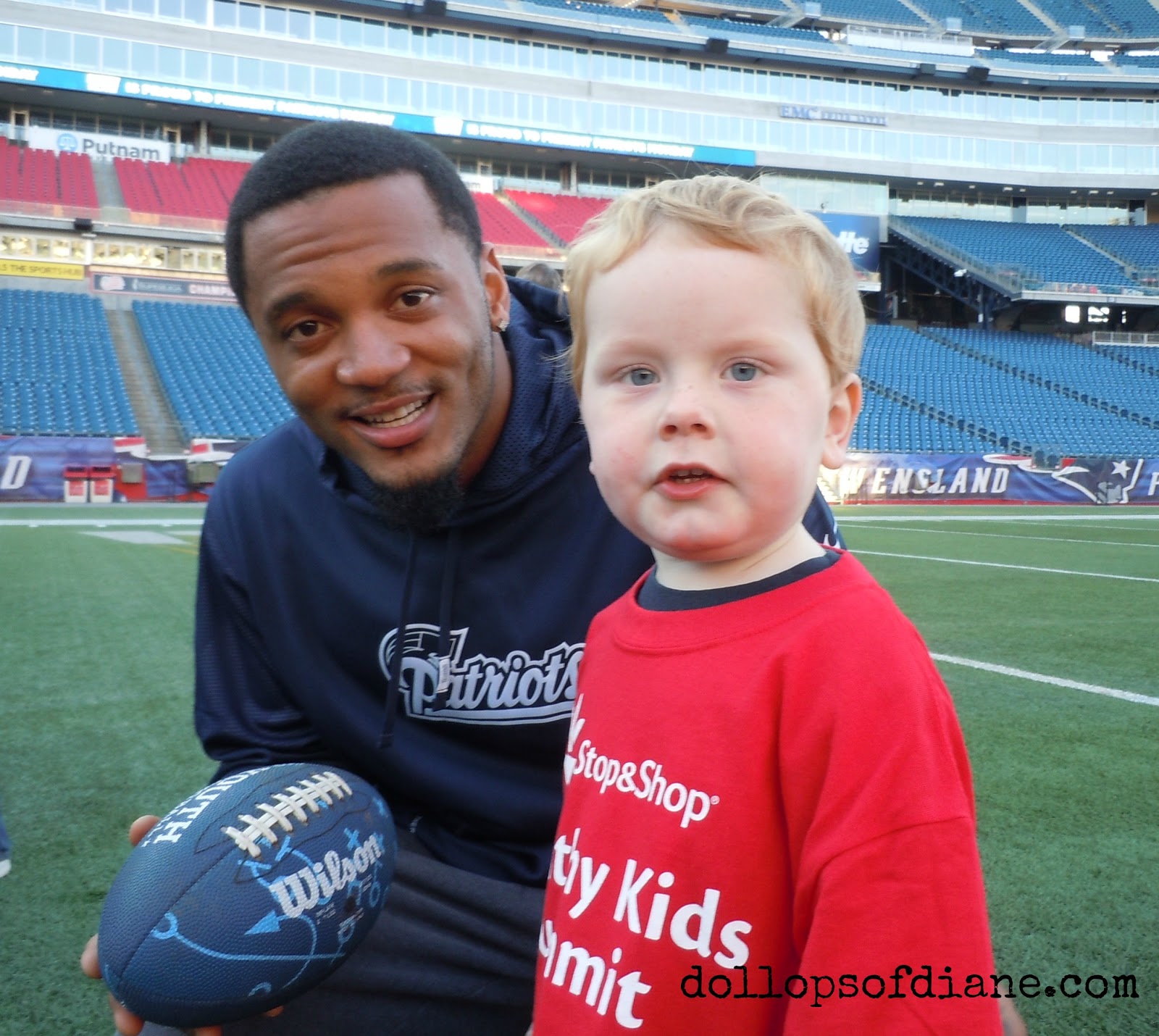 Dollops of Diane: Healthy Kids Summit at Gilette Stadium