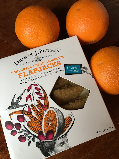 Jewelled Amaretto flapjack recipe plus a review of Thomas J. Fudge's ...