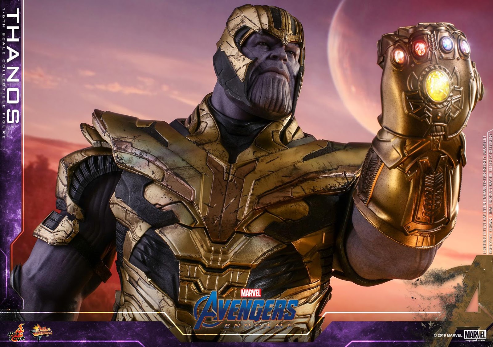 最後集結.hot Toys《復仇者聯盟4:終局之戰》盔甲版「魁隆」thanos 1 6 比例珍藏人偶 Toys Zone D 玩具兄弟