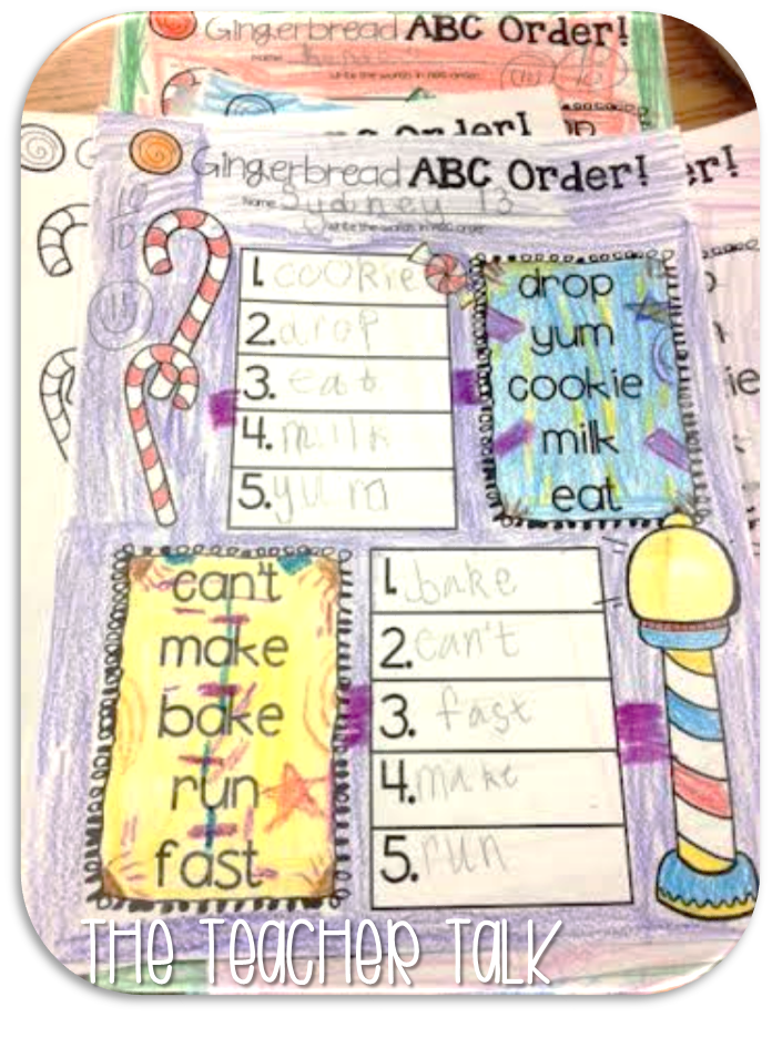 The Gingerbread Man Recap!! - The Teacher Talk