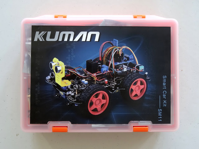Mitov Software: Just received new cool SM11 Arduino Robot KIT from Kuman for the Visuino ...