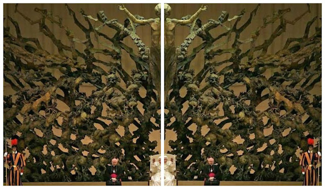 The Sculpture “Resurrection” . Notice anything “special”?