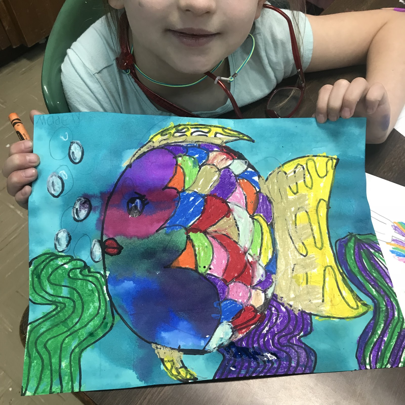 Elements of the Art Room: Kindergarten Rainbow Fish