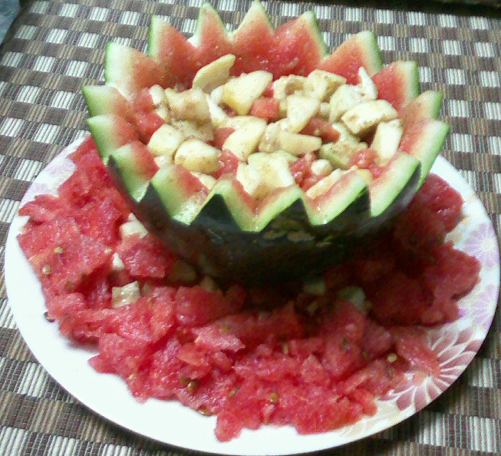 Mixed fruit Chaat ~ ThE ReCiPiEmAnIa