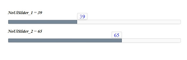 Code Samples: JavaScript noUiSlider Example