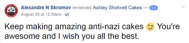 Vegan baker gets barrage of abuse after making a 'Kill Nazis' cake ...