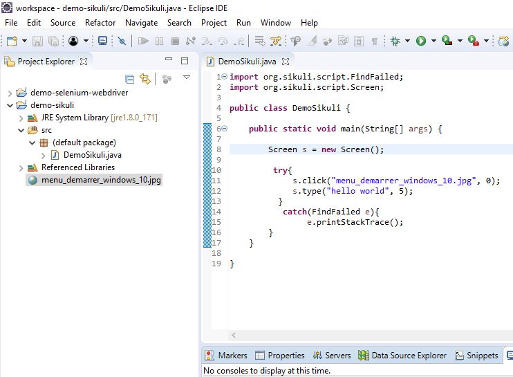 Automatisez vos tests fonctionnels avec Sikuli et Java