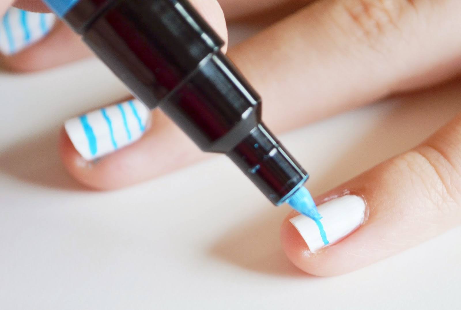 Sunny by Design: Notebook Doodle Nail Art Tutorial