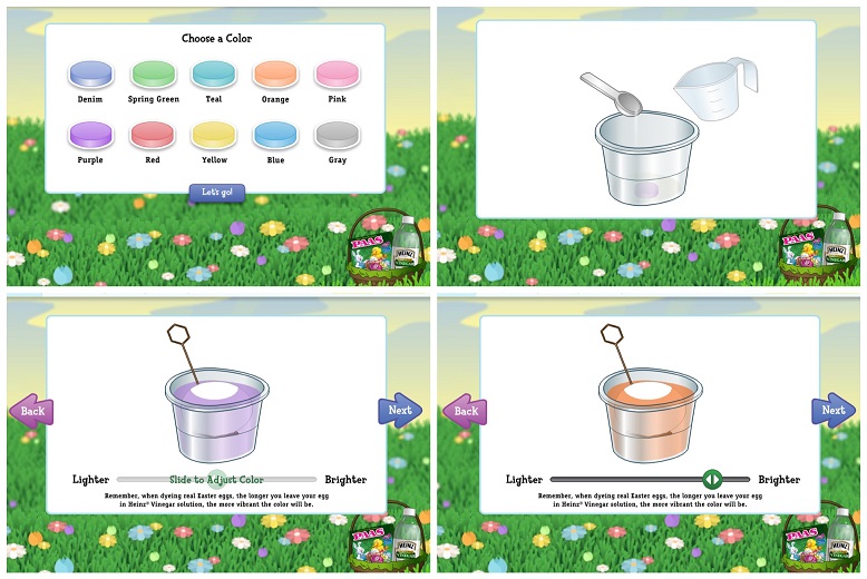 Bonggamom Finds: Decorate a virtual Easter Egg with PAAS and Heinz