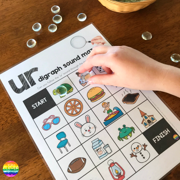 DIGRAPH SOUND MAZES AND I SPY GAMES | you clever monkey