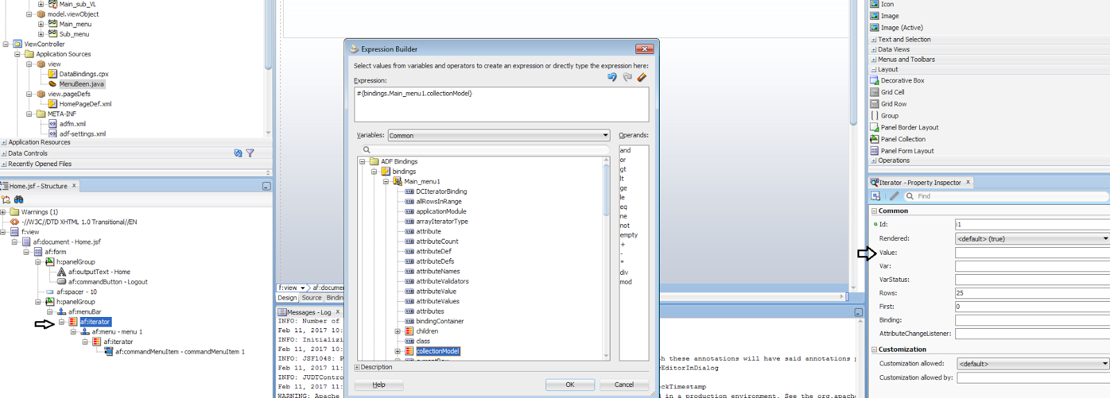 Oracle Adf Dynamic Menus In Adf