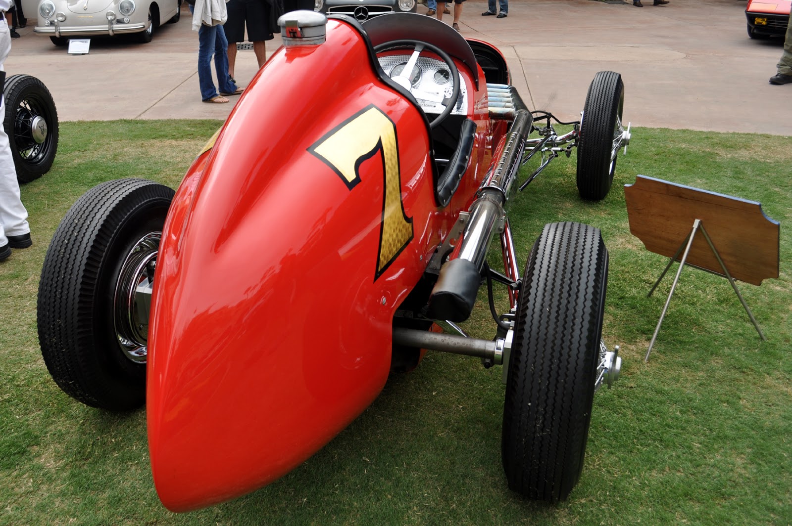 Just A Car Guy: the KK2000 (Kurtis Kraft) Indy 500 racing car, Sign by ...