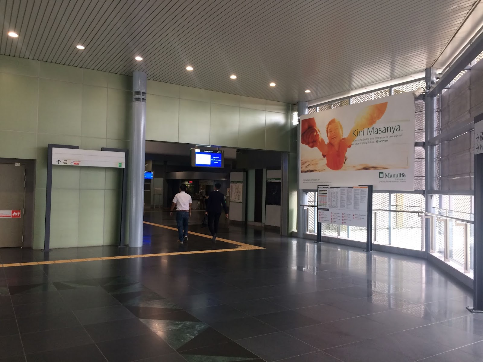 Kuala Lumpur Walk Pics : Kuala Lumpur: MRT Semantan Station