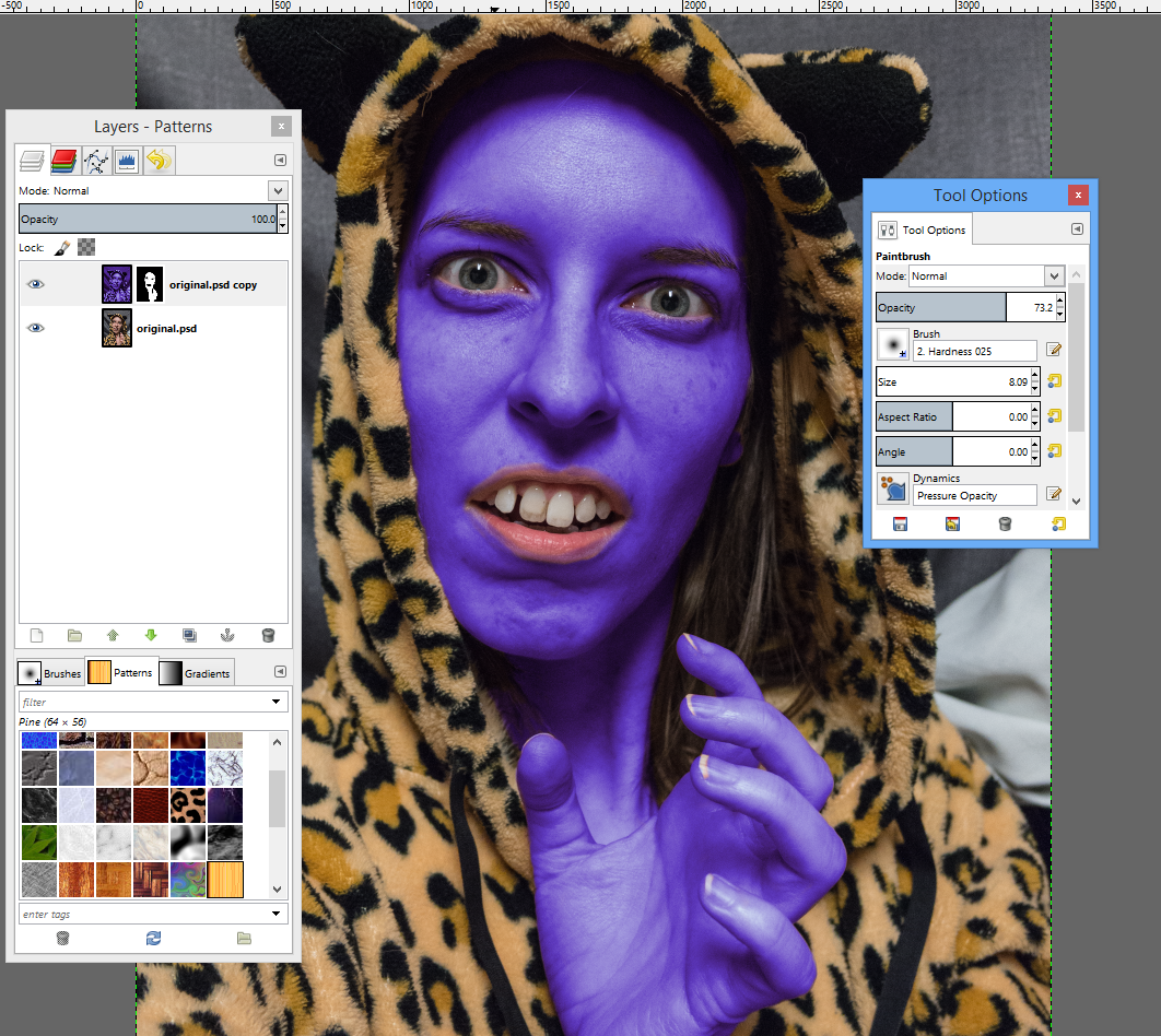 Jeannie Nadja Studios: Gimp Zombie Tutorial