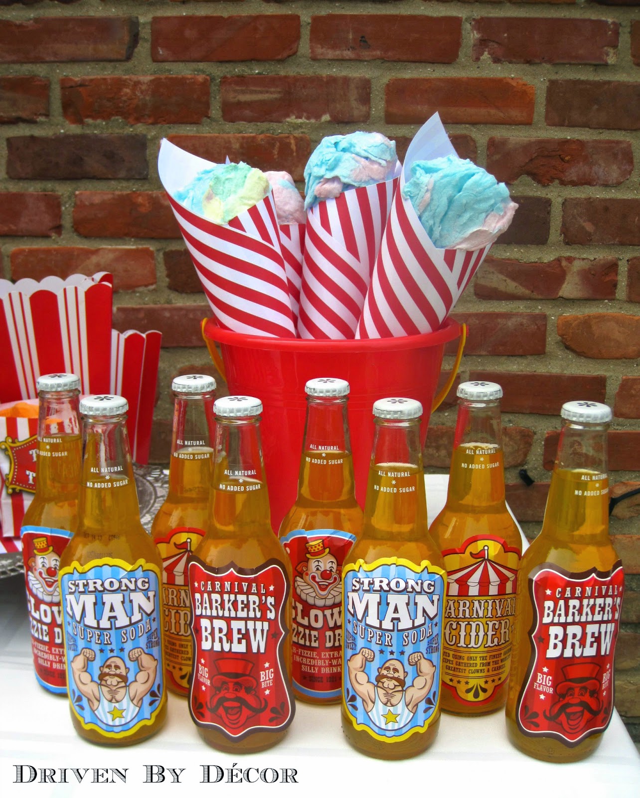 A Carnival / Circus Themed Birthday Party - Driven by Decor