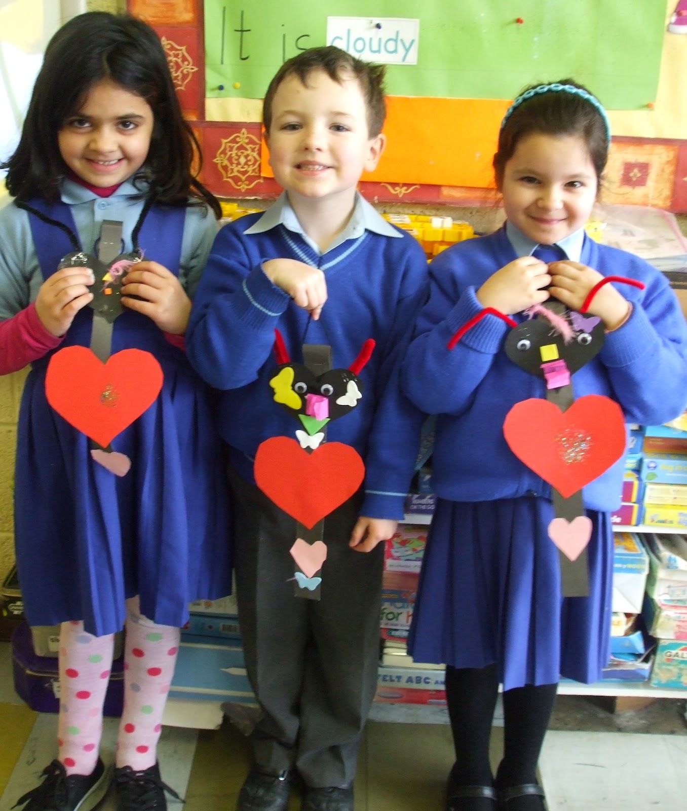 Ms. Flaherty's class - Senior Infants: Valentine's Day Art