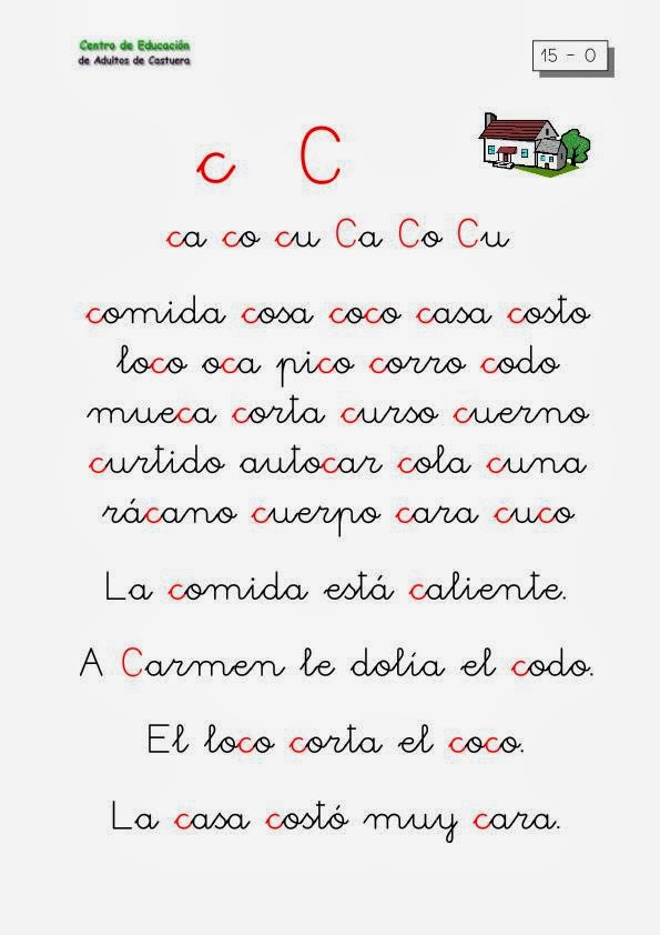 APRENDIENDO JUNTOS: CA CO CU