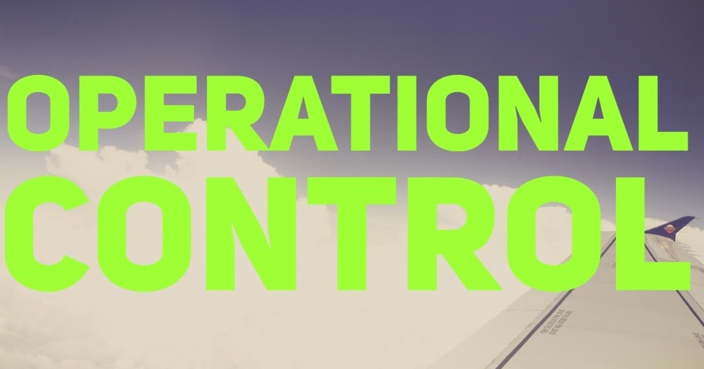 OPERATIONAL CONTROL - Aviation Lessons
