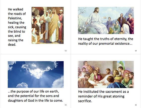 Stand & Shine Magazine: Tools For Memorizing "The Living Christ"