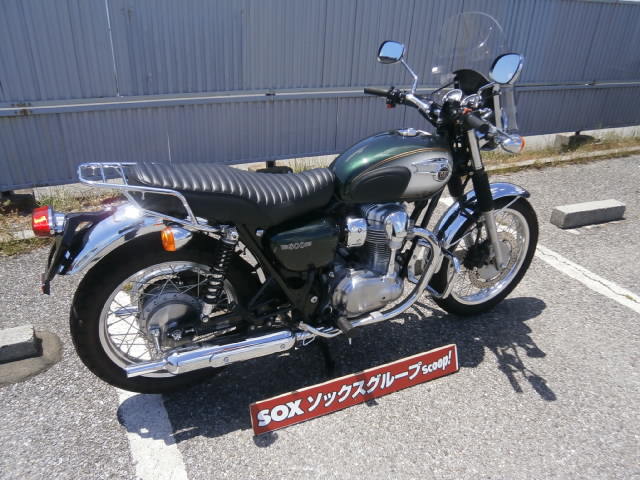 SOX柏店ブログ: ☆＊*゜W800のご紹介・世界のSOX柏店がお送りいたします゜*＊☆